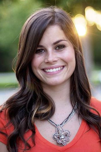 Karlie: Walker Top, Orange - Elise